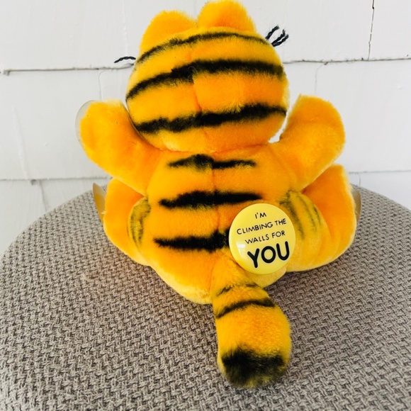 Dakin | Toys | Vintage Garfield Window Cling Plush Attack Cat Dakin 981 ...